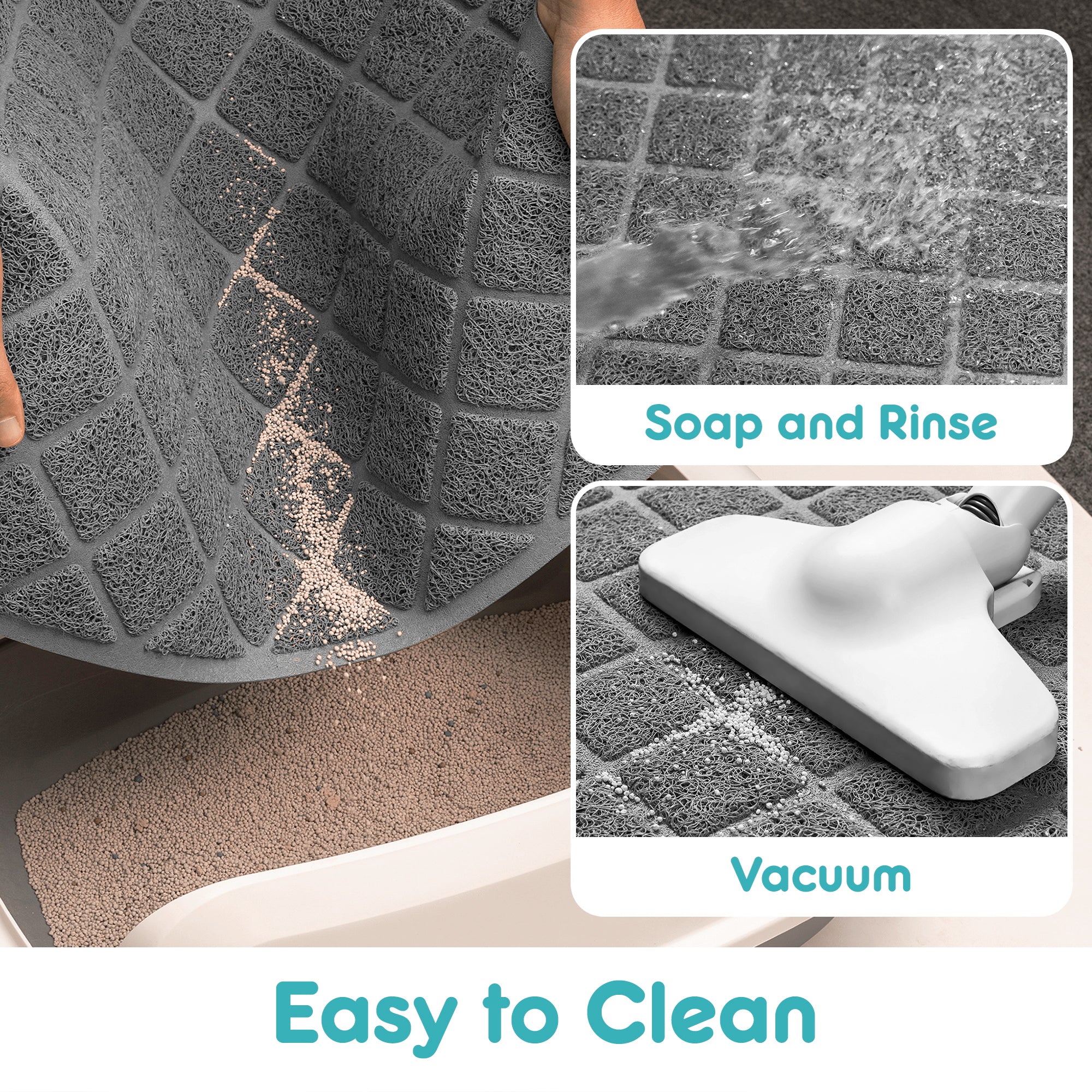 How Cat Litter Mats Work: Keeping Your Home Clean and Fresh – conlunpet